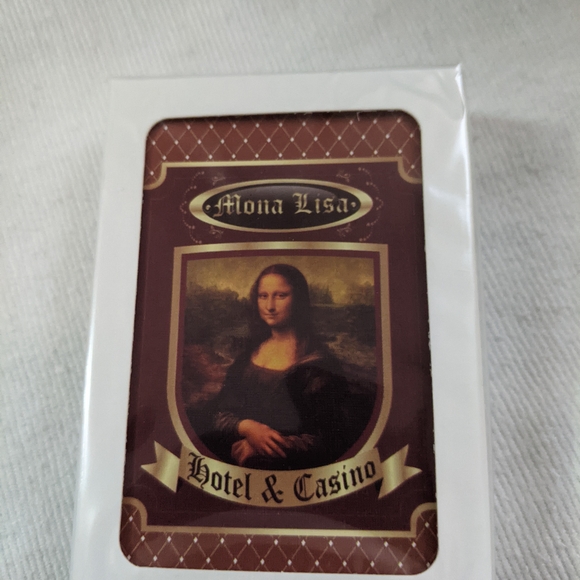 Games | Mona Lisa Hotel Casino Playing Cards | Poshmark